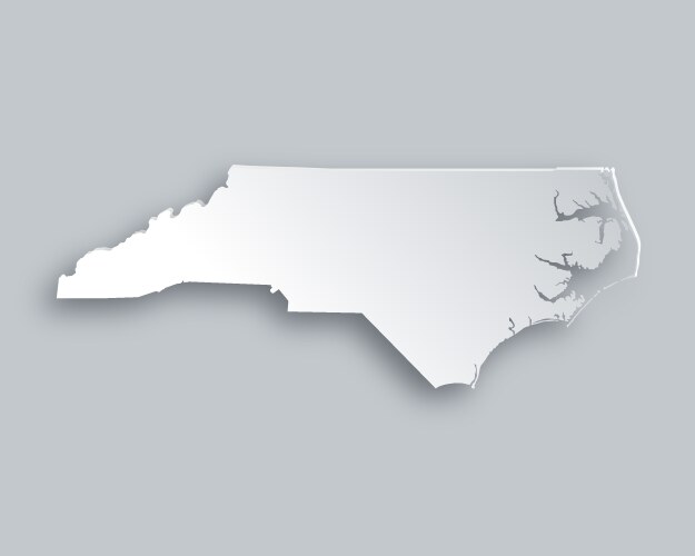 North Carolina State Shape Vector Images (over 450)