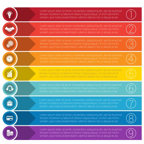 Infographic Nine Vector Images (over 4,500)