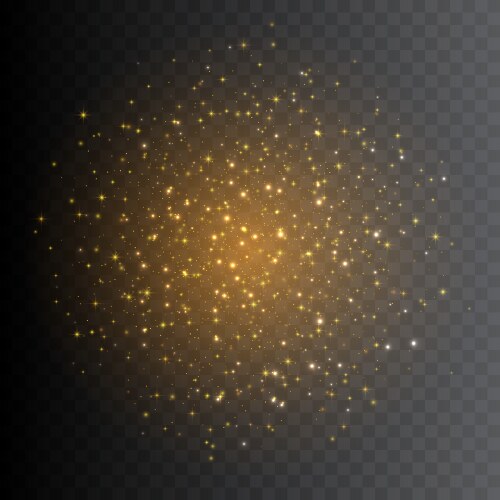 Gold Dust Transparent Background Vector Images (over 6,600)
