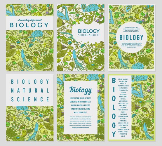 Biology Book Cover Vector Images (over 2,500)
