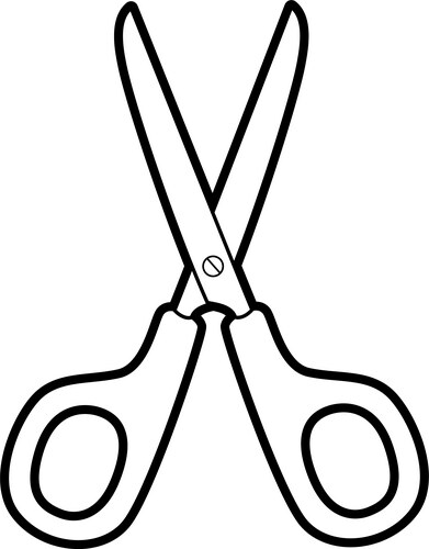 Scissors cartoon Royalty Free Vector Image - VectorStock