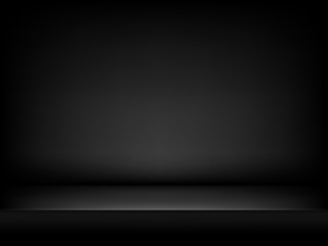 Black studio background Royalty Free Vector Image