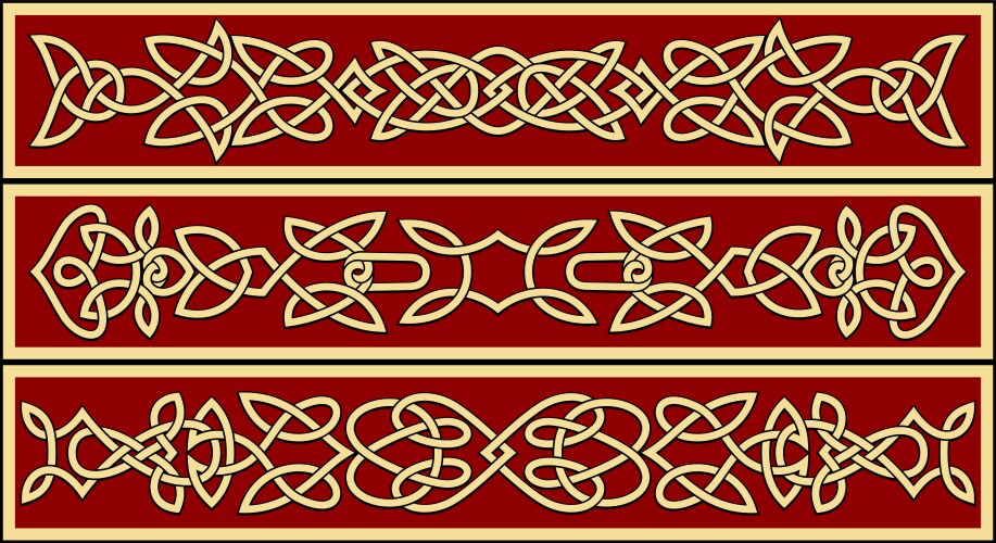 Celtic Scroll Vector Images (over 1,500)