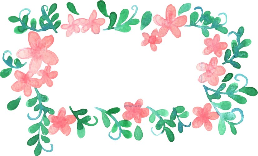 Pink and purple watercolor circle shape banner Vector Image