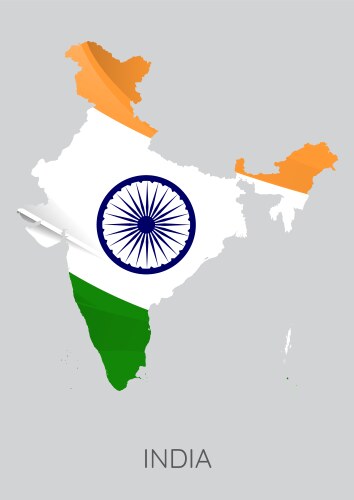 Map Tricolor Indian Vector Images (over 330)