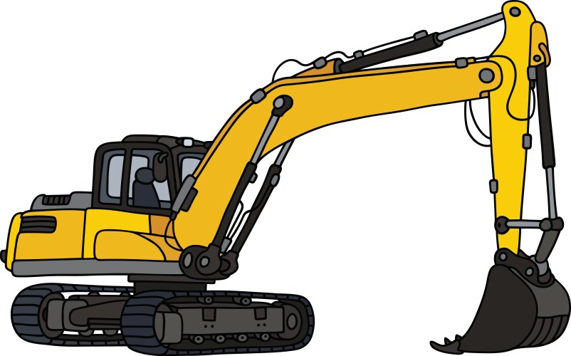 Cartoon Excavator Vector Images (over 8,500)