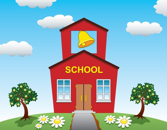 School Royalty Free Vector Image - VectorStock