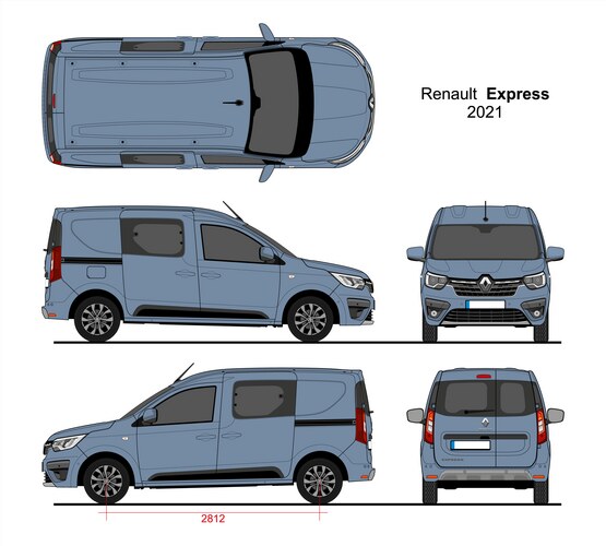 Renault Express Vector Images (8)