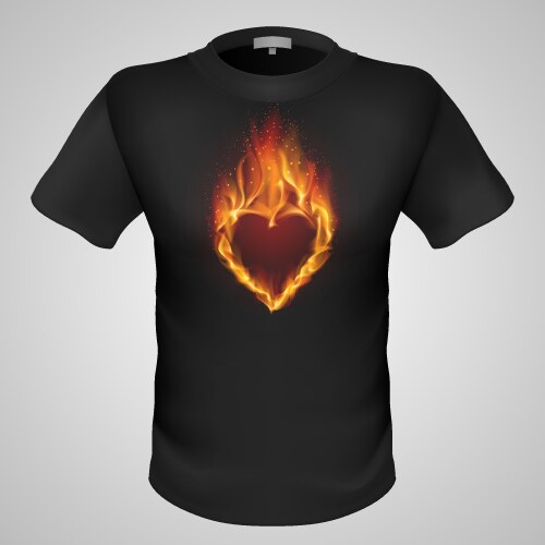 Fire Shirt Vector Images (over 6,900)