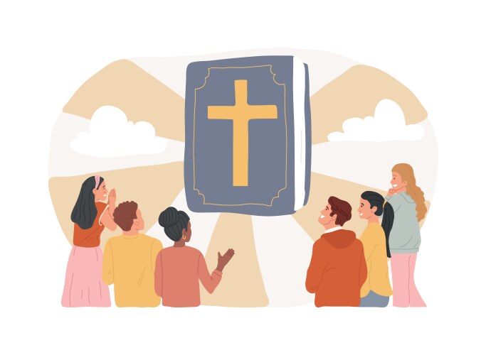 Reading Bible Vector Images (over 6,700)