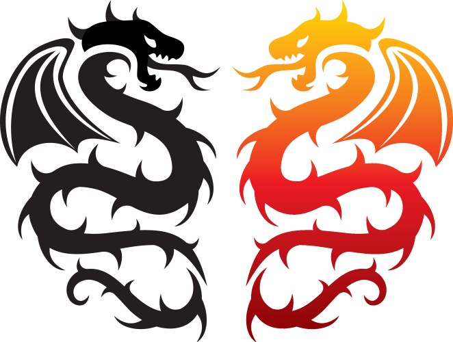 Dragons Vector Images (over 100,000)