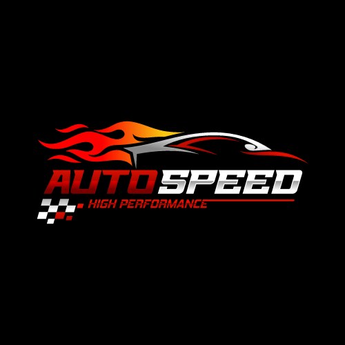 Speed racing logo Royalty Free Vector Image - VectorStock