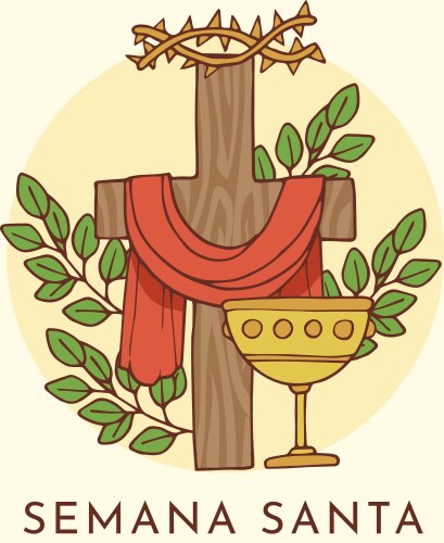 Semana Santa Vector Images (93)
