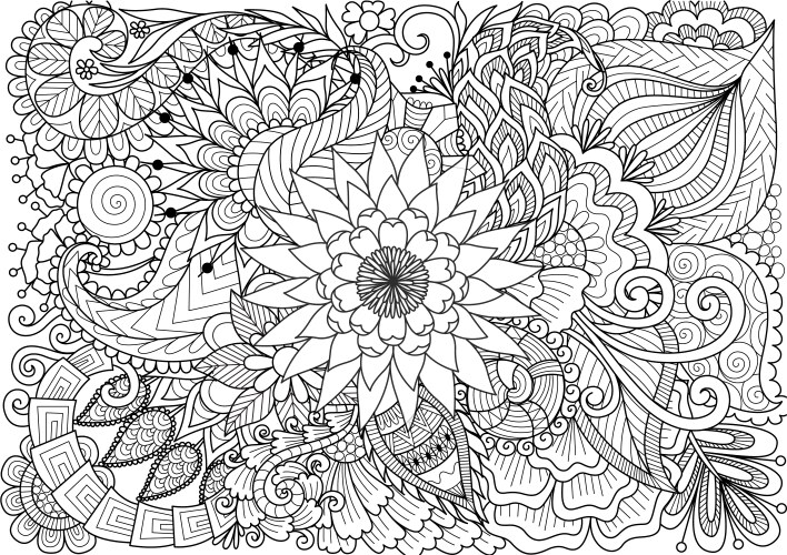 Zentangle Vector Images (over 410)