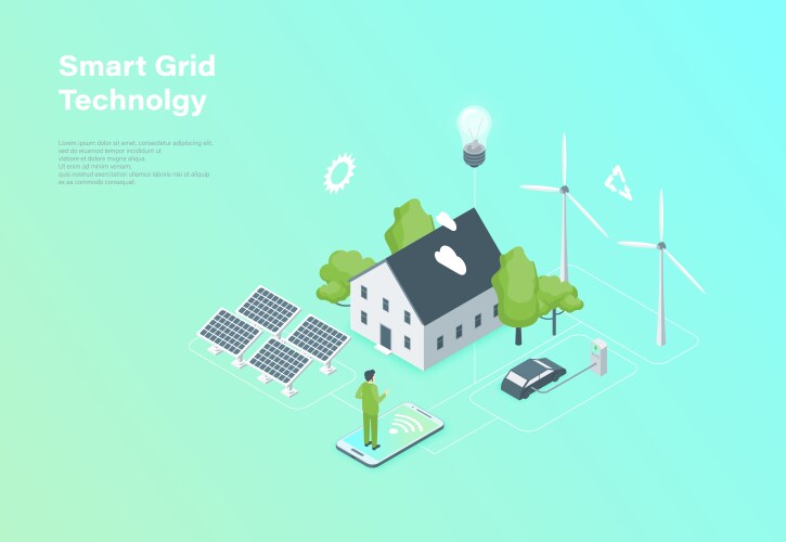 Smart Grid Vector Images (over 9,100)