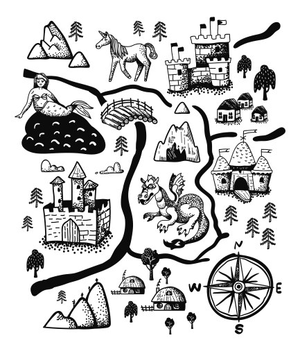 Fantasy Map Vector Images (over 4,900)