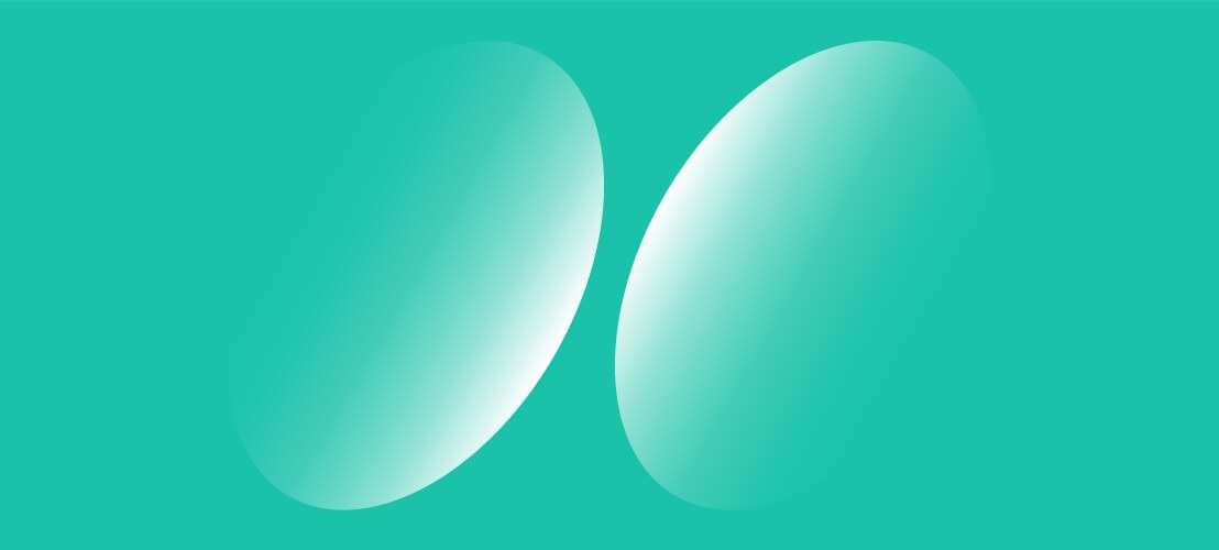 Circles with a radial gradient Royalty Free Vector Image