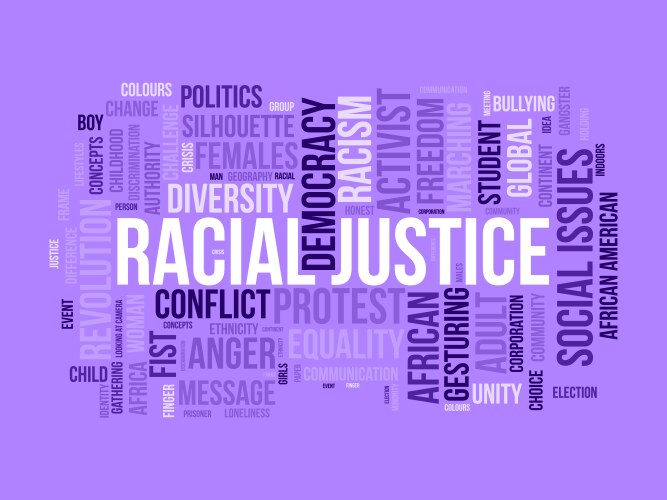 Gender equality word cloud template Royalty Free Vector