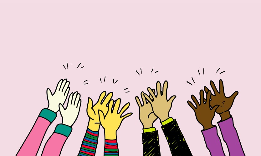 Clapping Hands Cartoon Vector Images (over 1,600)