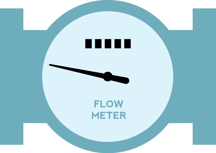 Flow meter Vector Images & Graphics for Commercial Use | VectorStock