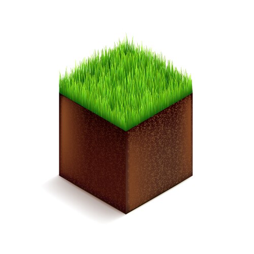 Grass Cube Vector Images (over 490)
