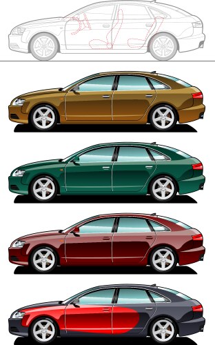 Hardtop Royalty Free Vector Image - VectorStock