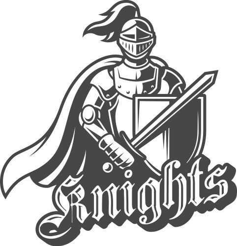 Black and White Knight Vector Images (over 13,000)