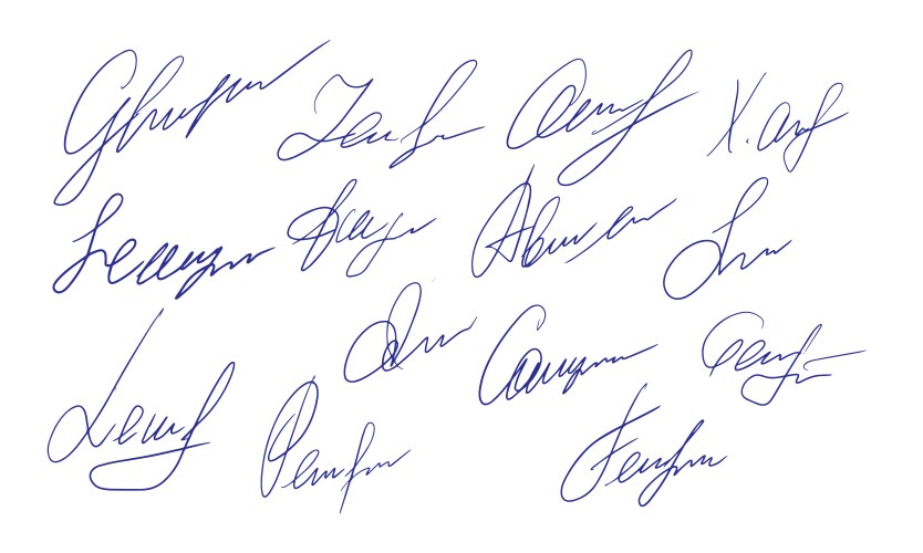 Signature Signatures Surname Vector Images (over 240)