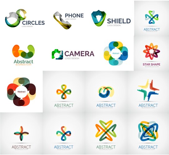 2012 logos Royalty Free Vector Image - VectorStock