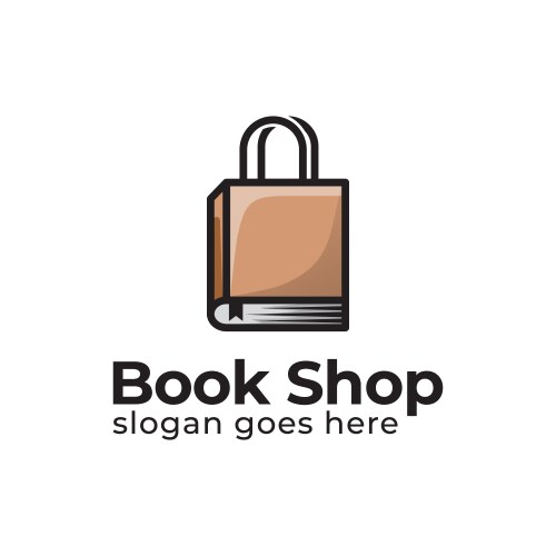 Bookshop logo Vector Images & Graphics for Commercial Use | VectorStock