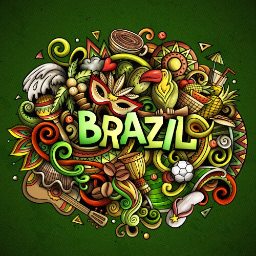 Comic font character Royalty Free Vector Image