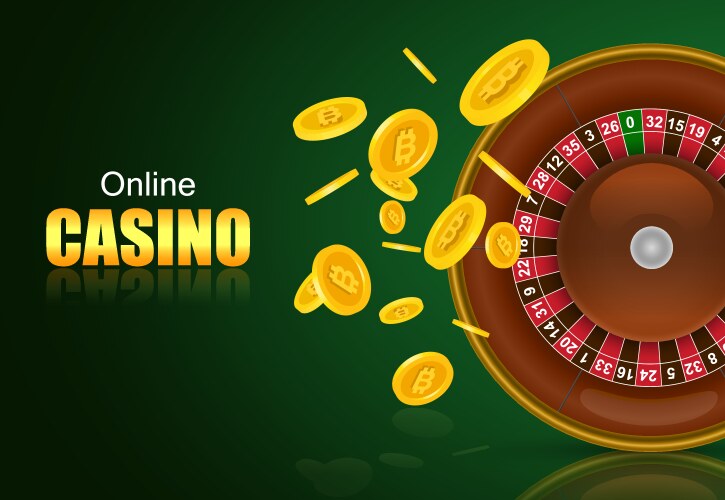 Realistic roulette isolated Royalty Free Vector Image