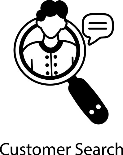 Image search Royalty Free Vector Image - VectorStock