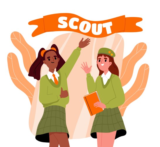 Girl Scouts Vector Images (over 2,600)