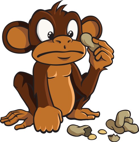 Monkey Royalty Free Vector Image - VectorStock