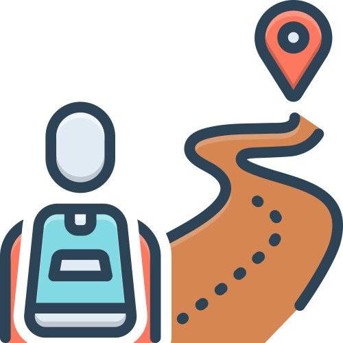 Journey Royalty Free Vector Image - VectorStock