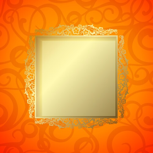 Orate frame Royalty Free Vector Image - VectorStock