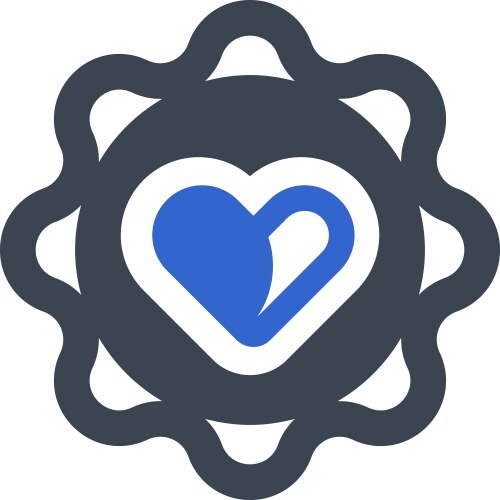 Falling in love icon Royalty Free Vector Image