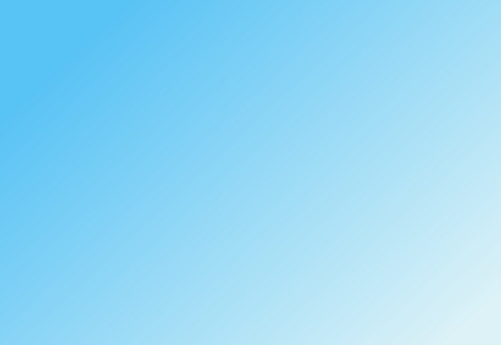 Blue gradient sky and clouds Royalty Free Vector Image