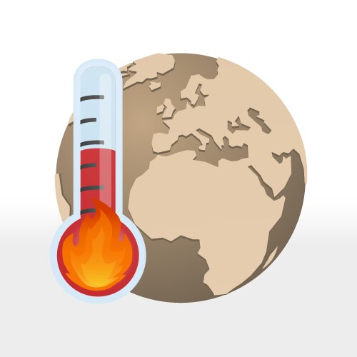 Climate Change Activism Royalty Free Vector Image