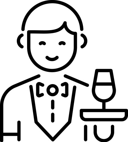 Waiter Icons Vector Images (over 19,000)