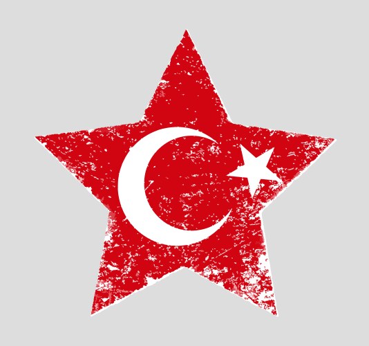 Pink watercolor star Royalty Free Vector Image