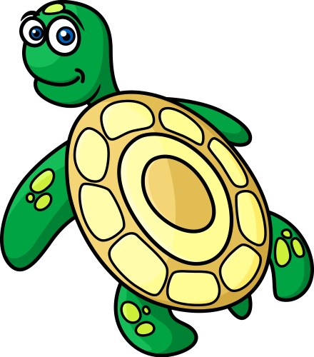 Sea Turtle Cartoon Vector Images (over 10,000)