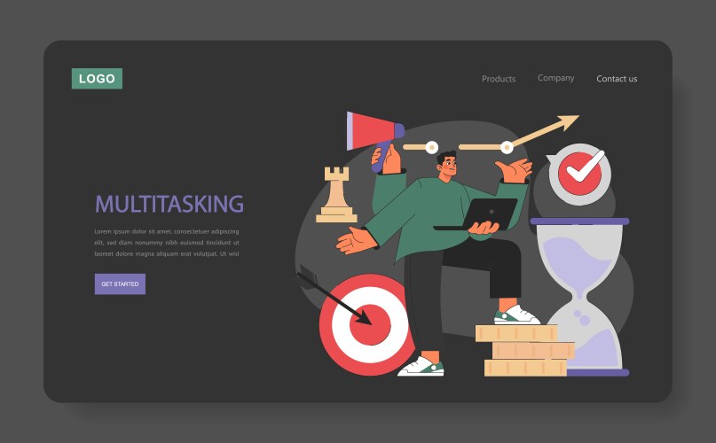 Multitasking Vector Images (over 9,700)