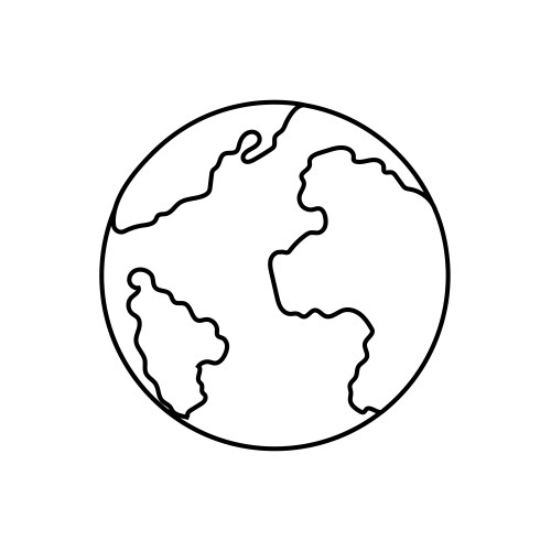 Planet Earth Outline Vector Images (over 54,000)