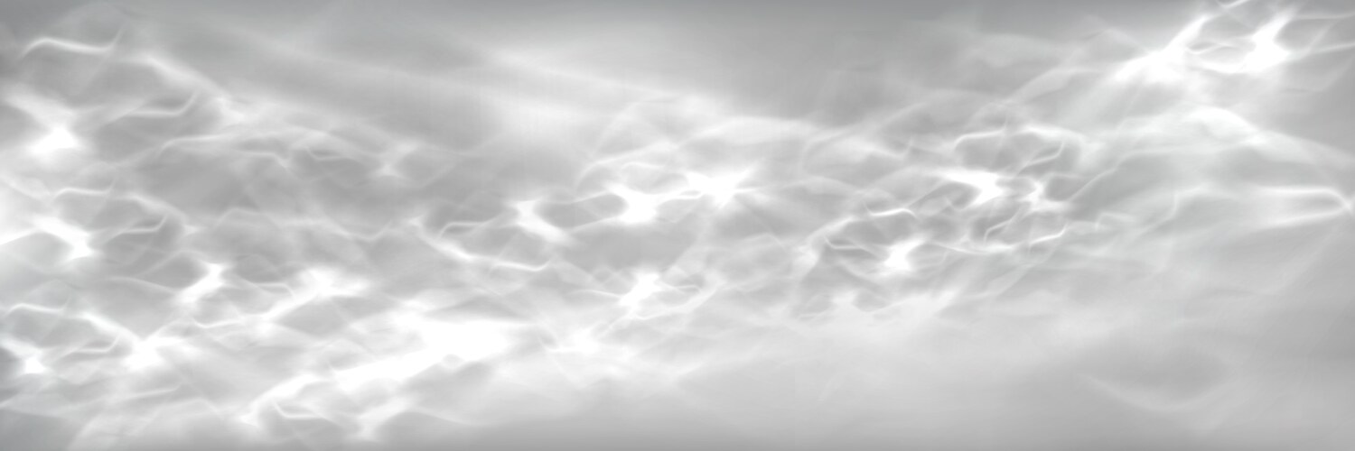 Caustic light effect in water surface bg pattern Vector Image