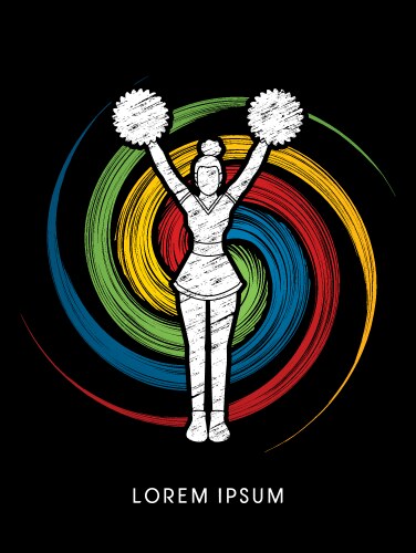 Cheerleading Logos Vector Images (over 590)