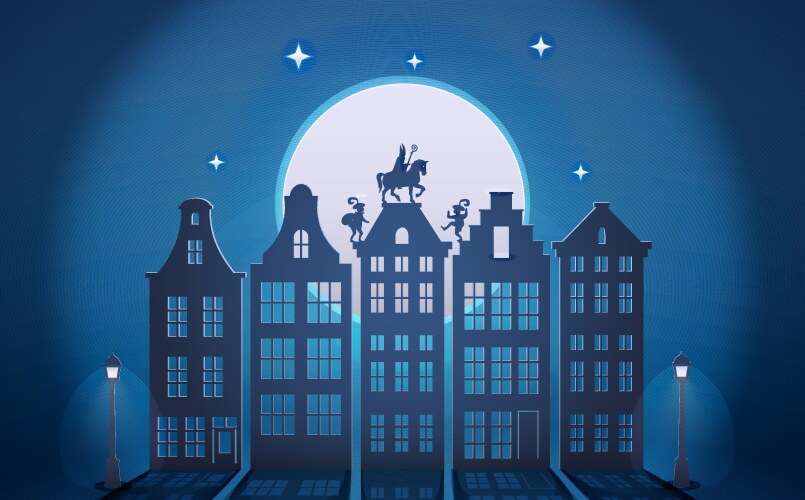 Happy sinterklaas day Royalty Free Vector Image