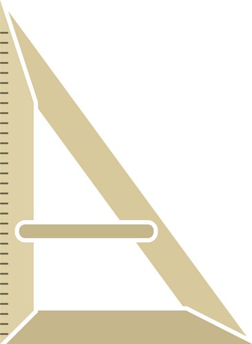 Inverted black triangle Royalty Free Vector Image