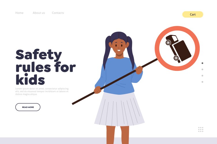 Kids Road Safety Vector Images (over 3,500)